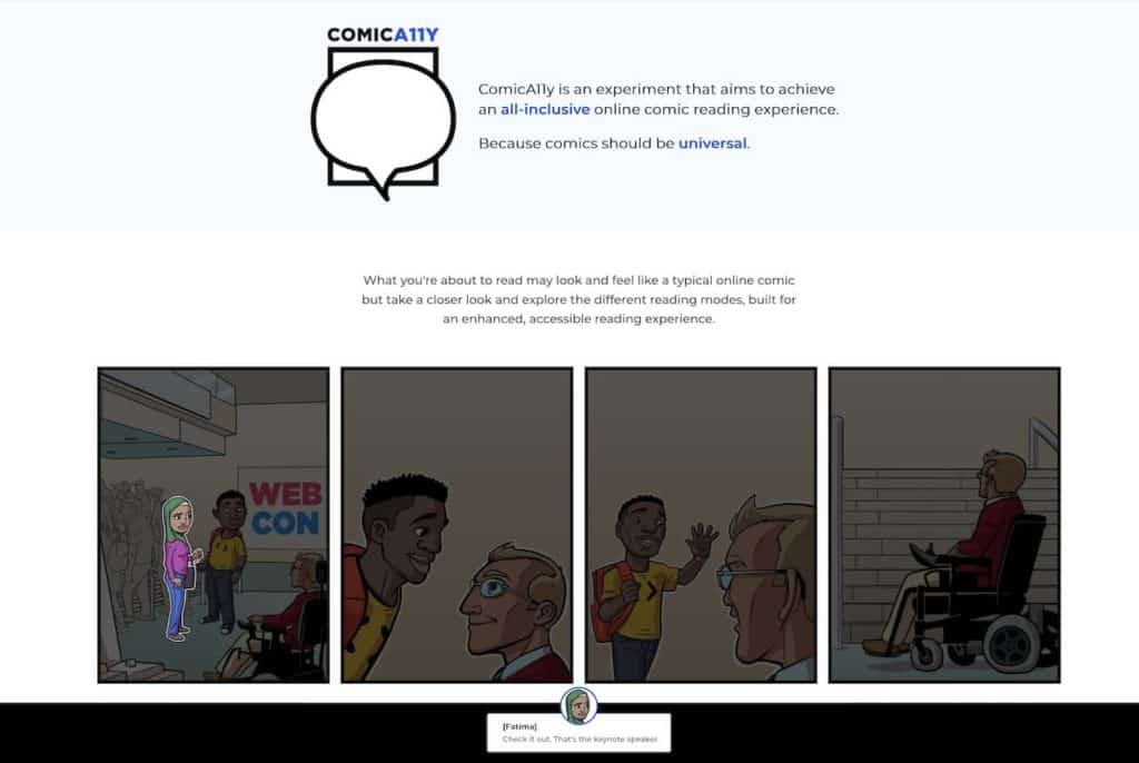 ComicA11y: An accessible and inclusive web comics experiment - Celso ...